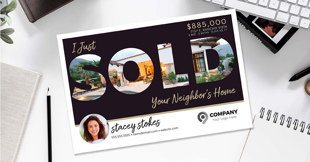 Custom Real Estate Postcard Templates by Wise Pelican